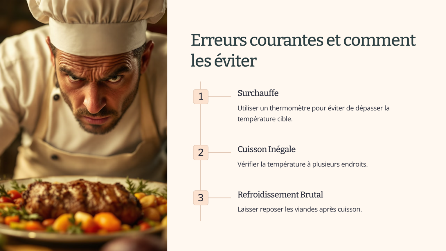 Cuisson parfaite : Trouvez la juste température pour chaque aliment