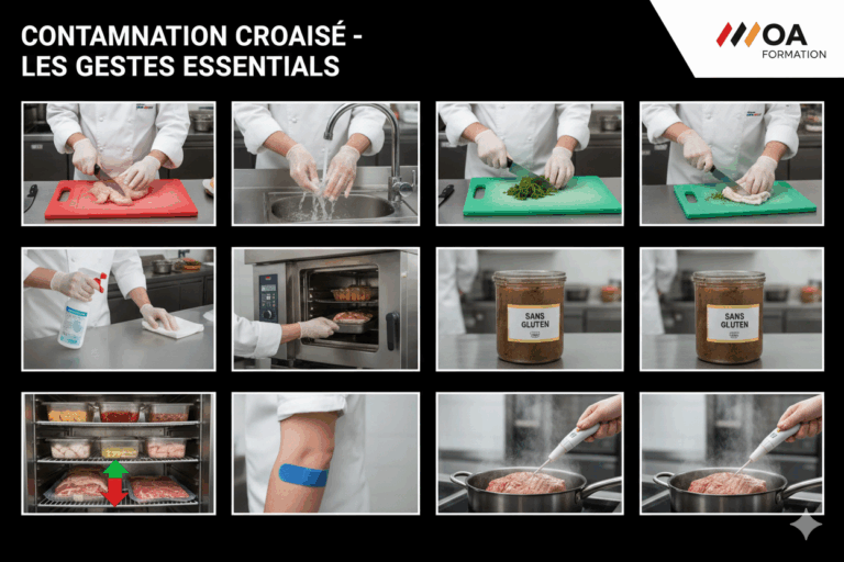 Contamination Croisée en Cuisine : L’Ennemi Invisible de la Sécurité Alimentaire